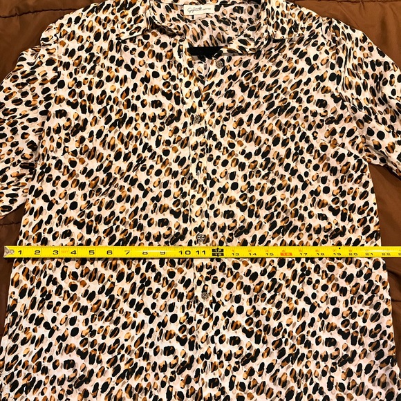 Jaclyn Smith | Other | Jaclyn Smith Collection Leopard Print Brown And ...